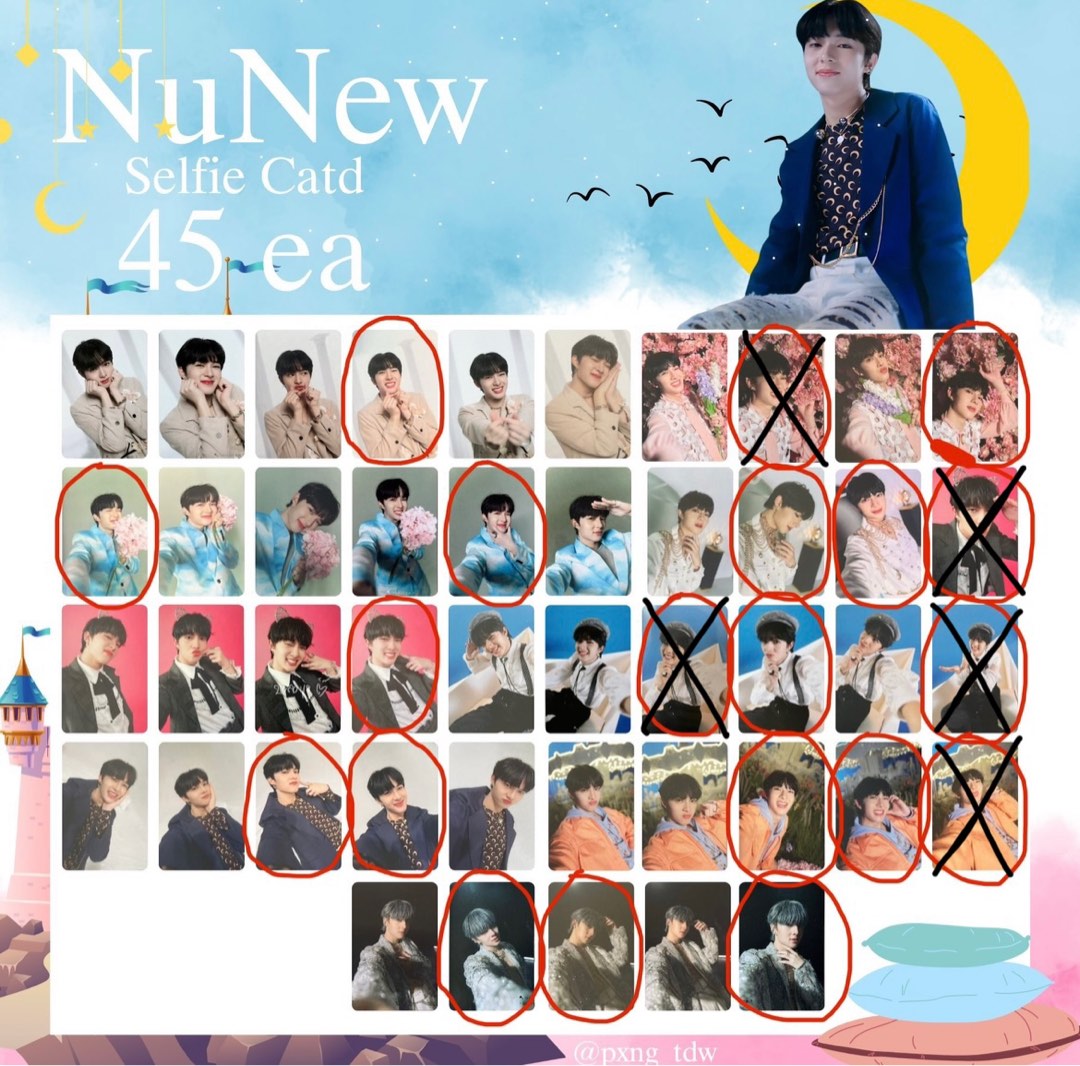 NUNEW ANYTHING SELFIE CARD PC, Hobbies & Toys, Memorabilia ...