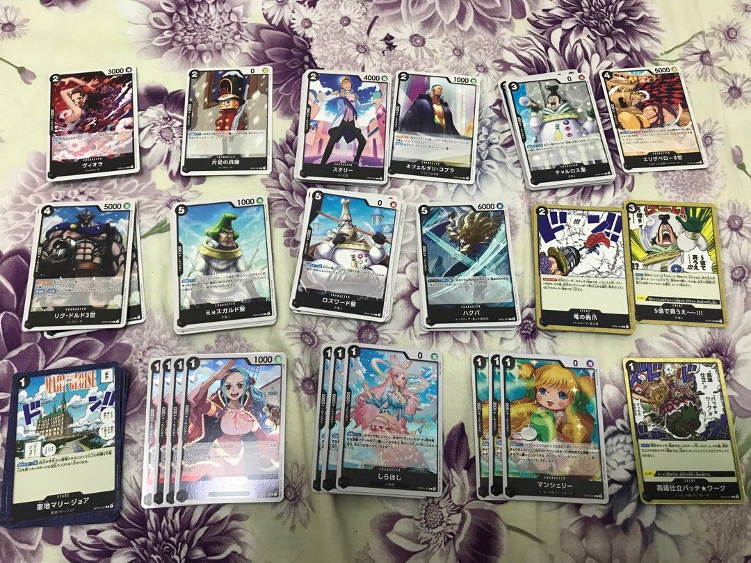 Opcg optcg one piece card 海賊王 卡牌 op05 散卡 白卡 uc c r l, 興趣及遊戲, 玩具 & 遊戲類 - Carousell
