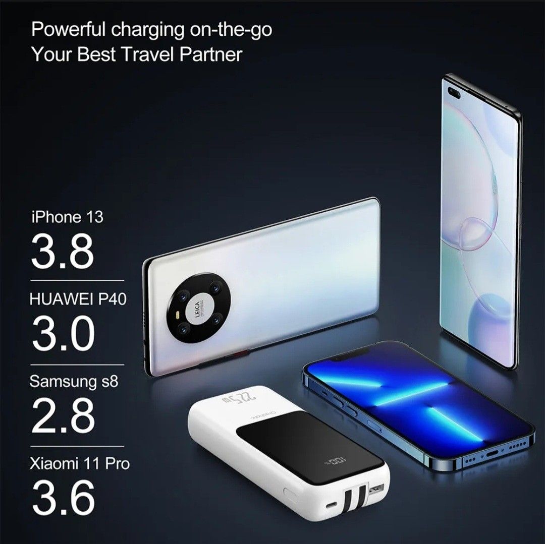 Orashare OH20Pro 20000mAh Powerbank Large Capacity 22.5W Super Fast ...