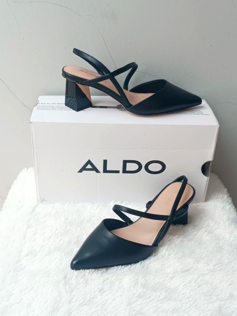 Original Aldo Black Shoes 36, Fesyen Wanita, Sepatu di Carousell