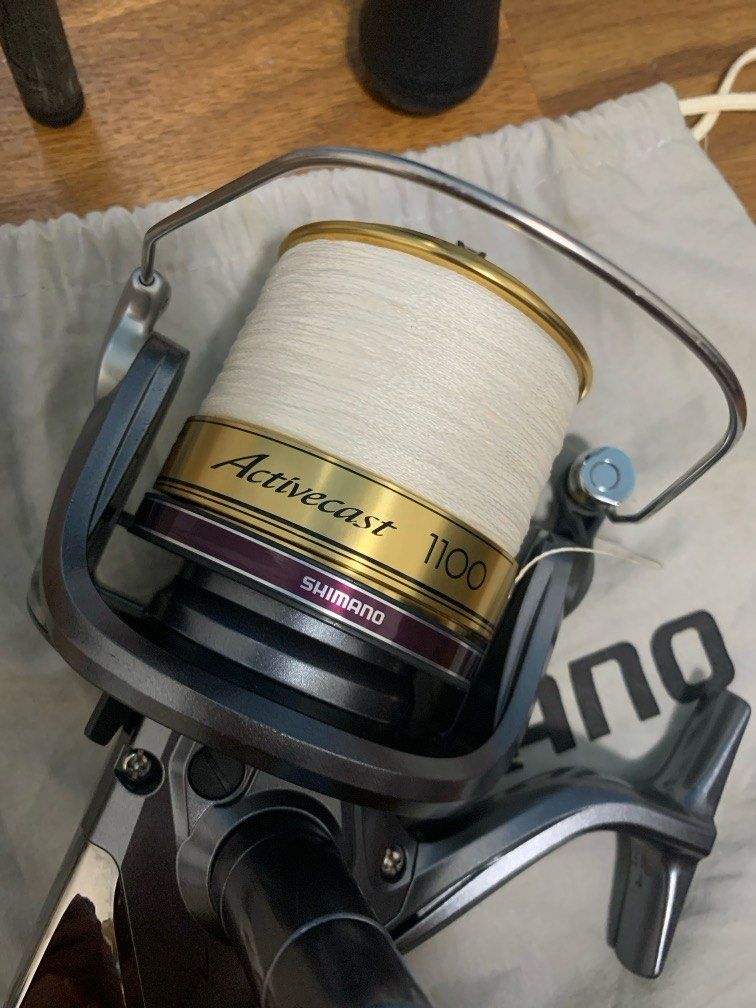 Original Shimano Activecast 1100 Surf Cast Reel., Sports Equipment ...