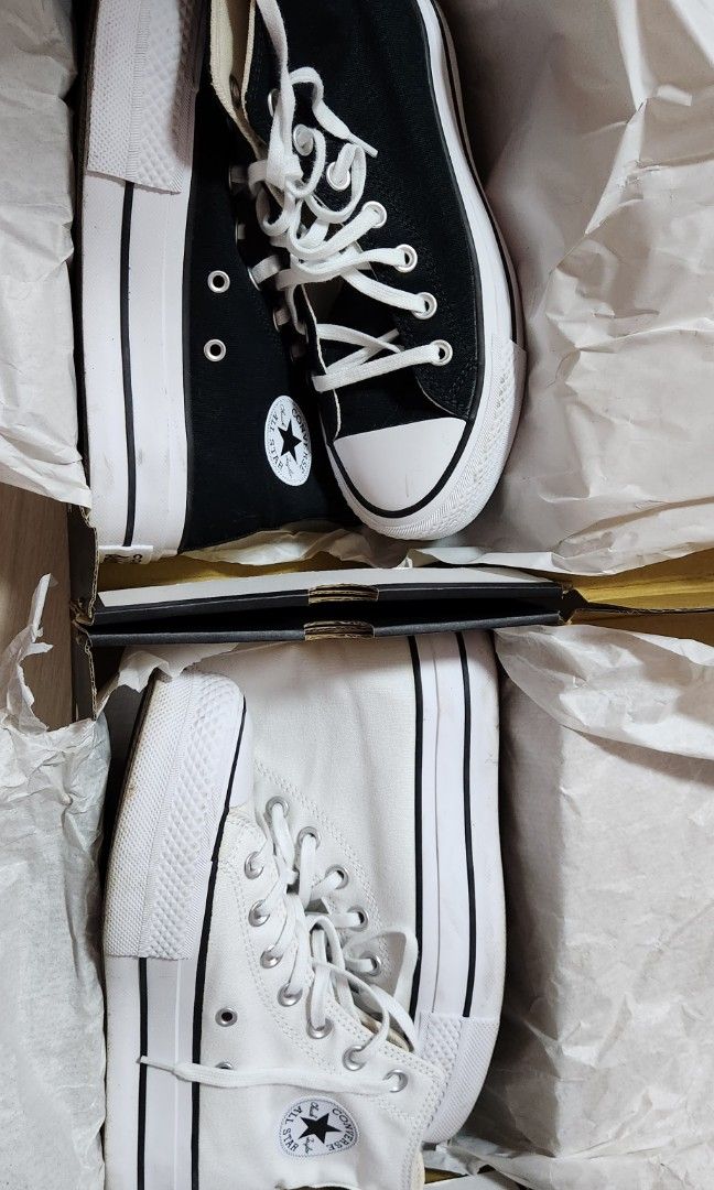 ORIGINAL (White)Converse Chunk Taylor All Star Lift, Women's Fashion ...