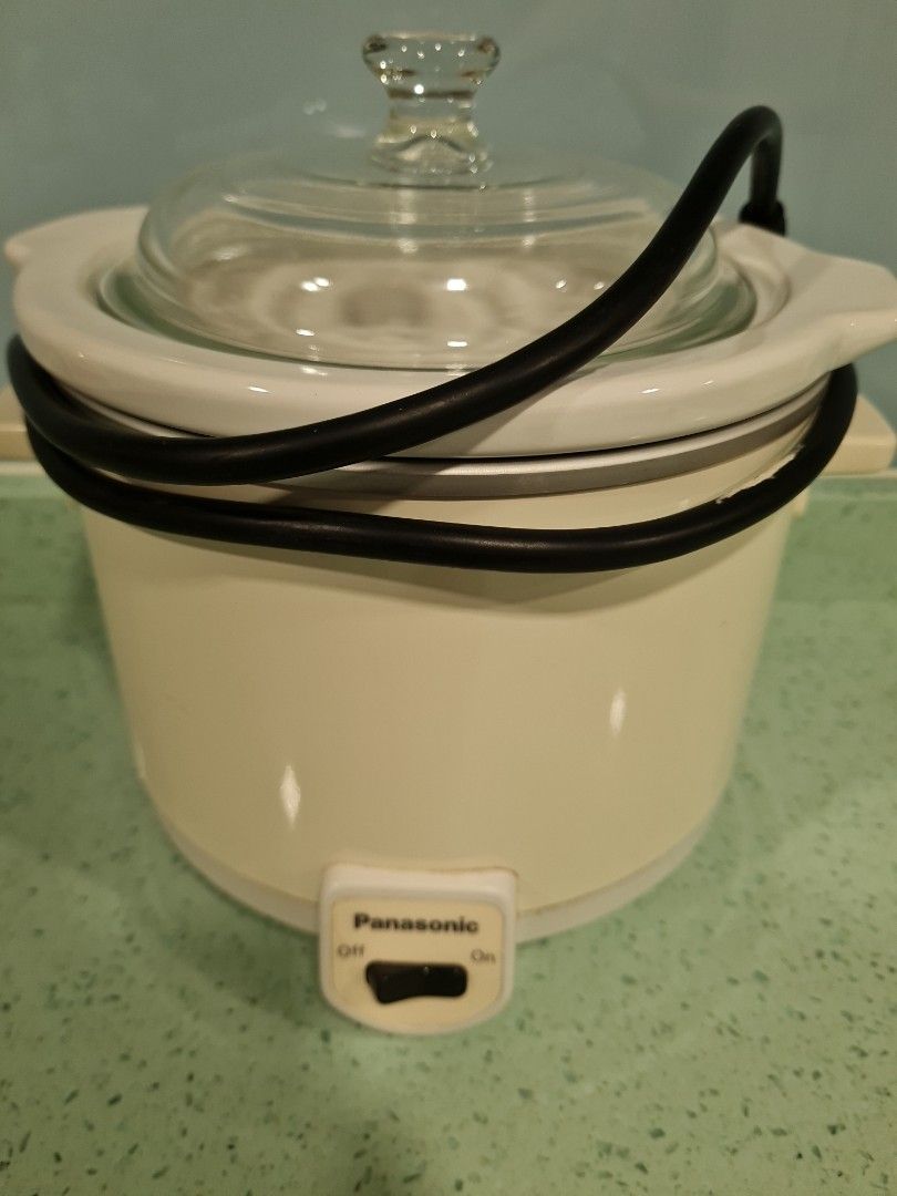 Panasonic slow cooker, Furniture & Home Living, Kitchenware & Tableware ...