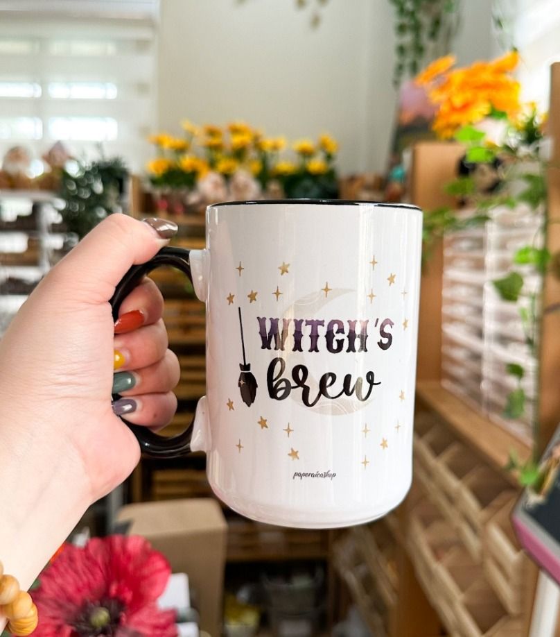 Paperaica Shop Witch Halloween Massy Mug, plain version, Furniture ...