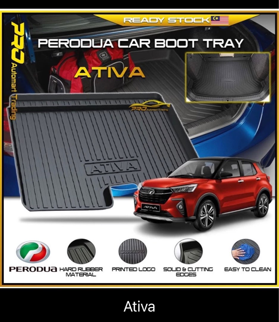 Perodua Ativa Car Boot Tray, Looking For on Carousell
