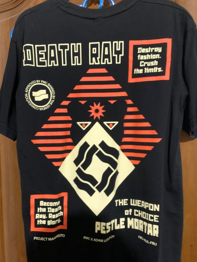 Pestle and Mortar Clothing(PMC) Death Ray, Men's Fashion, Tops & Sets ...