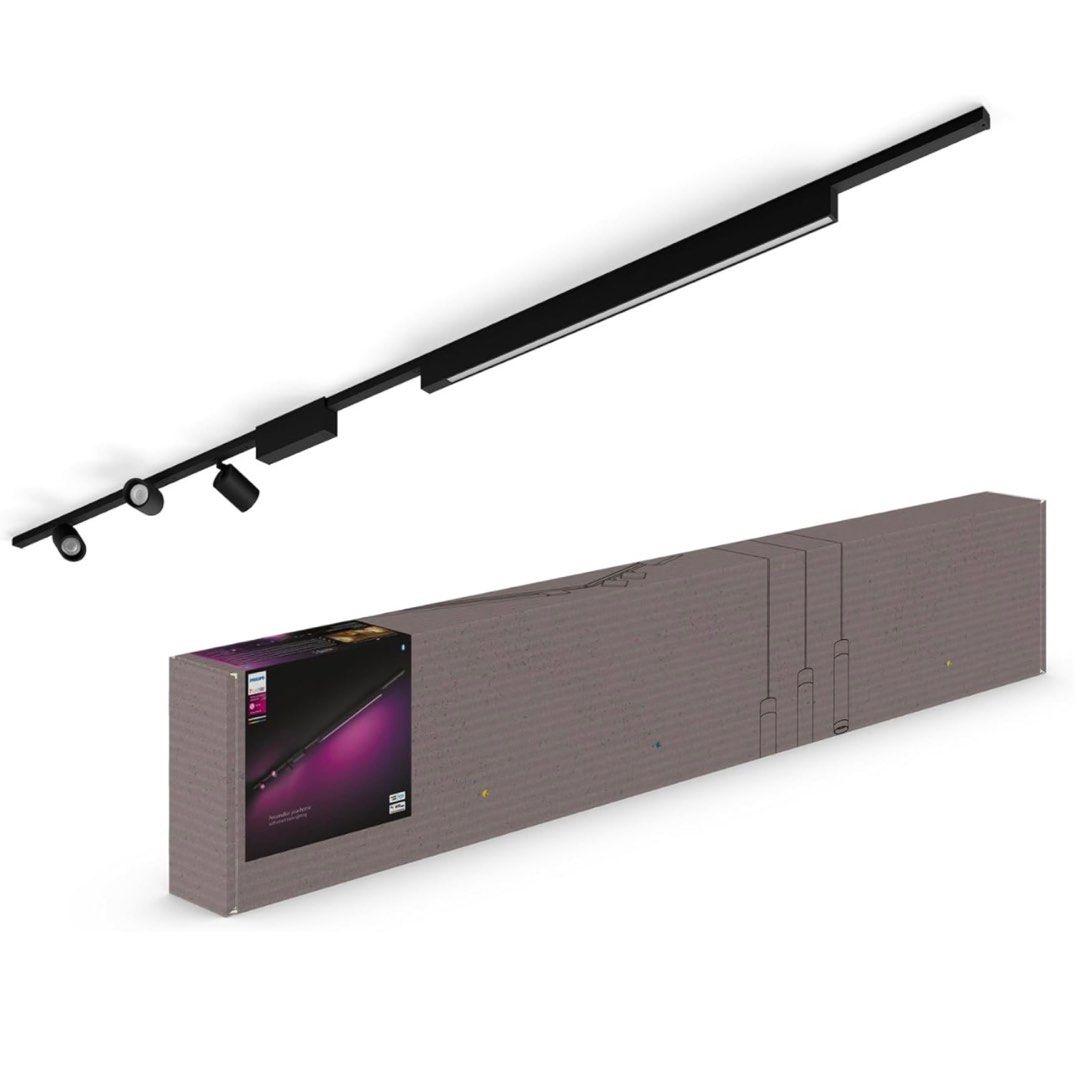 Philips Hue Perifo White and Colour Ambiance Smart LED Track Lighting ...