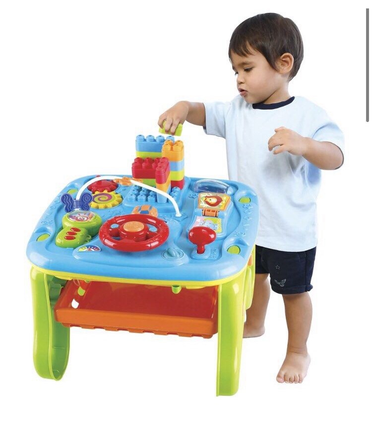 Playgo Baby Interactive Activity Table Station, Babies & Kids, Infant Playtime on Carousell