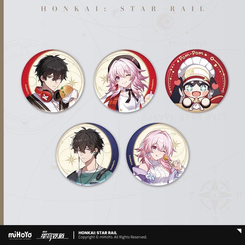 [PO] NEW! Honkai Star Rail Event Merchandise Stand Badge Ticket HSR ...
