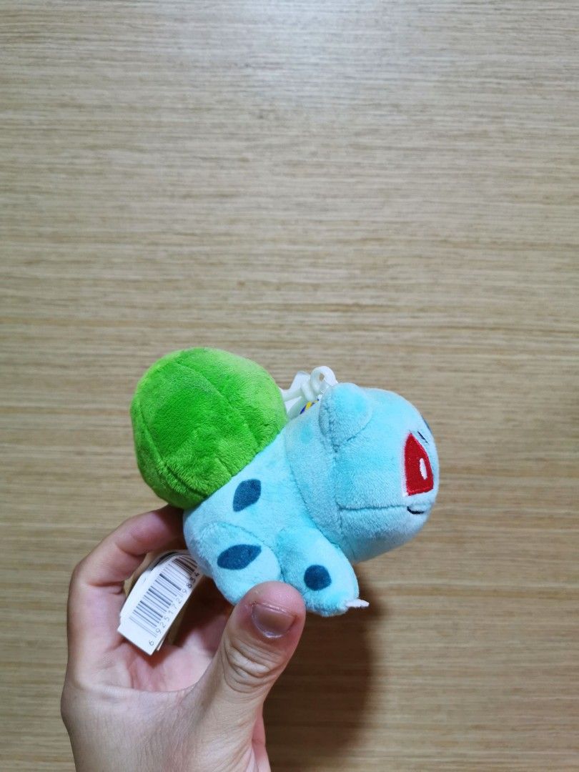 Pokemon Bulbasaur Keychain Plush Authentic, Hobbies & Toys, Toys ...