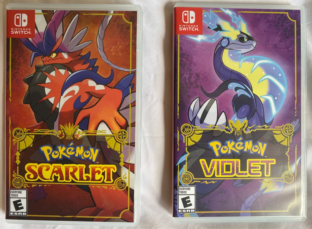 Pokemon Violet and Pokemon Scarlet, Video Gaming, Video Games, Nintendo ...