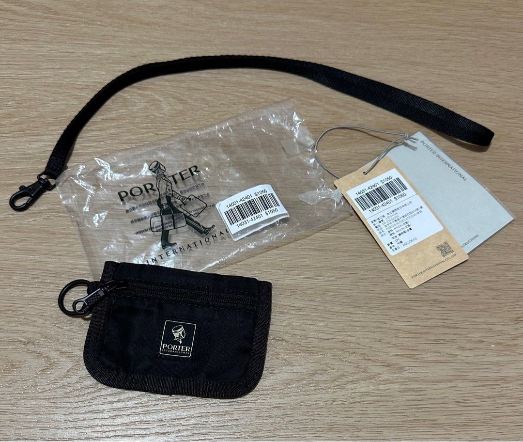 Porter Coin Pouch with Lanyard, Men's Fashion, Bags, Belt bags ...