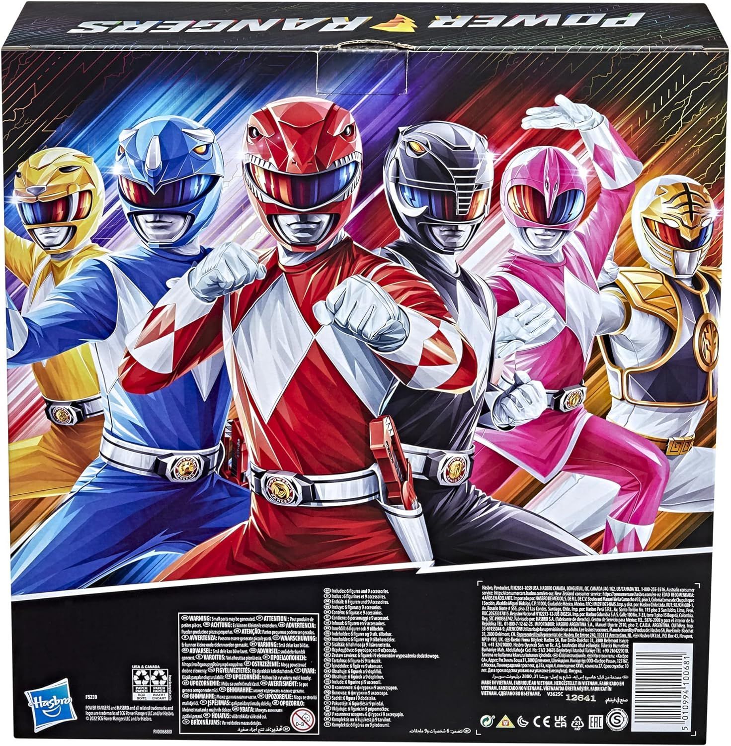 Power Rangers Mighty Morphin Power Rangers Mighty Morphin Multipack 12 ...