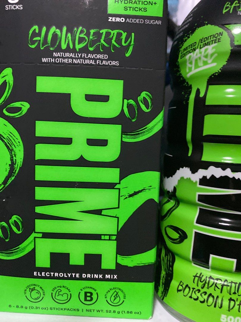 Prime Hydration Glowberry Prime sticks, 健康及營養食用品, 健康補充品, 健康補充品 - 保健食品 ...