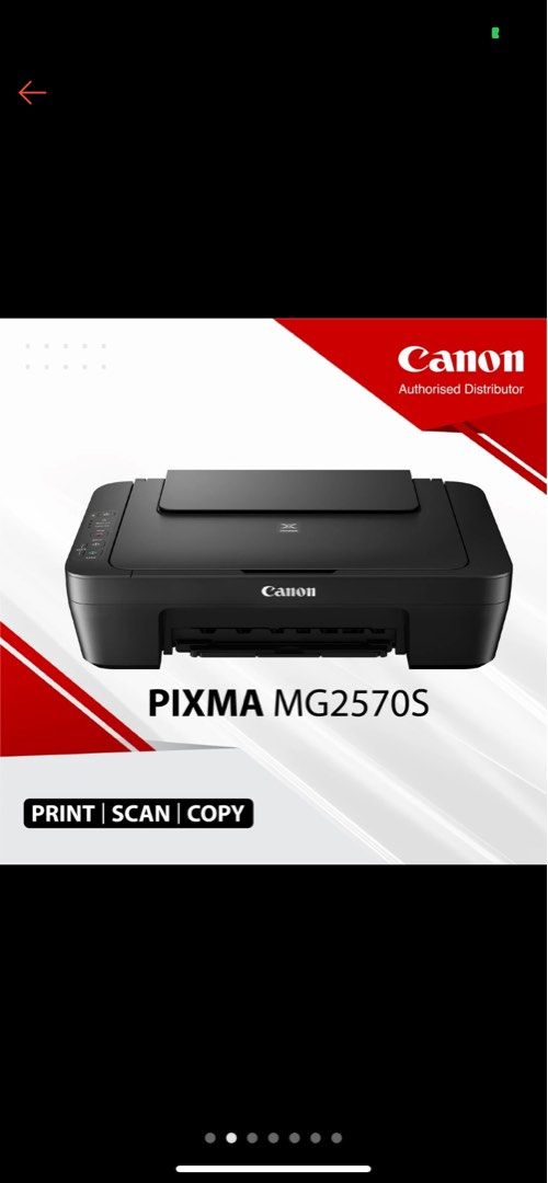 Printer + Scanner Canon Pixma, Elektronik, Bagian Komputer & Aksesoris ...