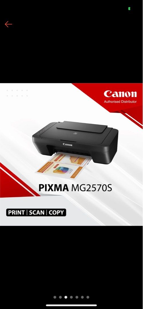 Printer + Scanner Canon Pixma, Elektronik, Bagian Komputer & Aksesoris ...