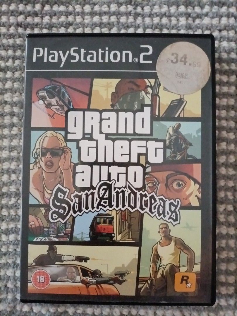 PS2 - Grand Theft Auto (PAL) bo2, Video Gaming, Video Games ...