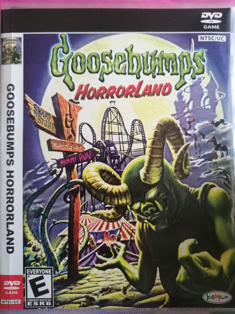 Ps2 Goosebumps Horrorland (Gold Disc), Video Gaming, Video Games ...