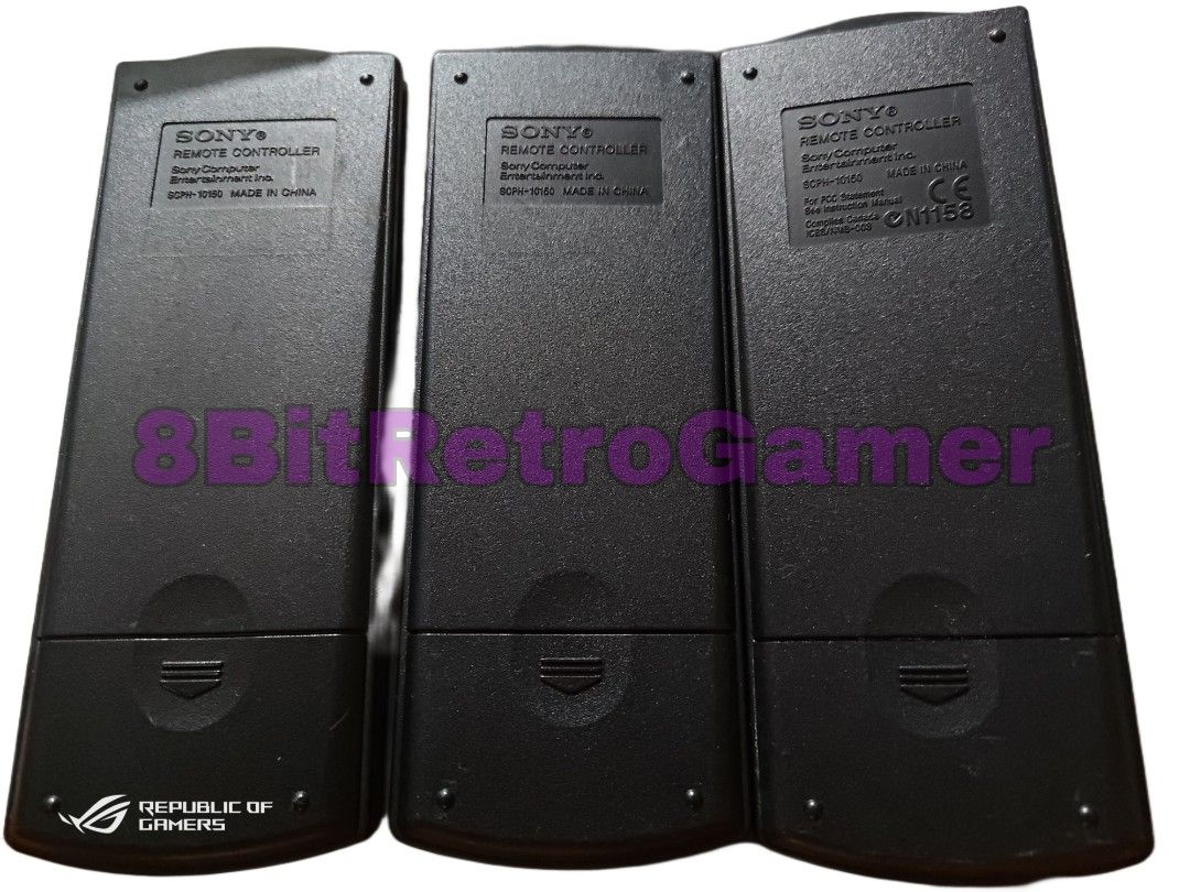 PS2 Media Remote 199 Each No Receiver, Video Gaming, Gaming Accessories ...