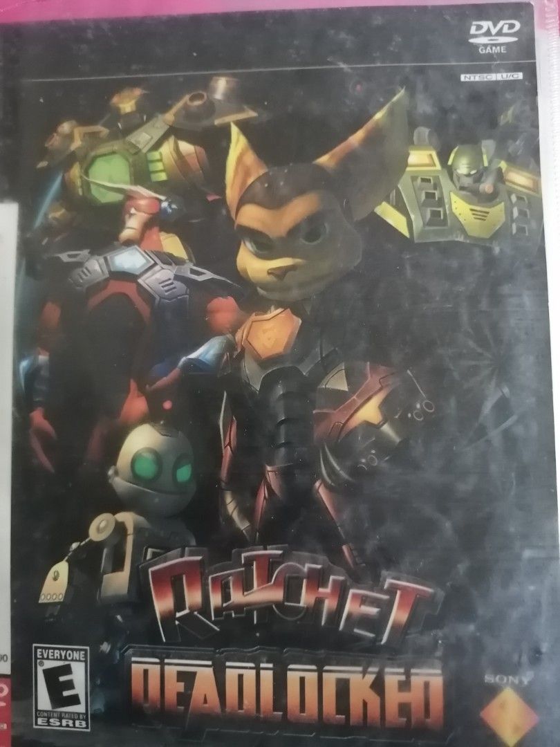 Ps2 Ratchet Deadlocked (Gold Disc), Video Gaming, Video Games ...
