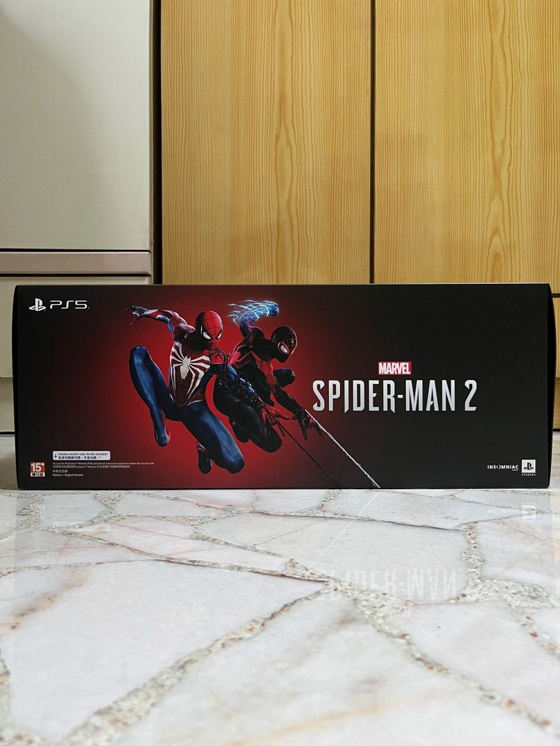 PS5 Spiderman 2 Collector’s Edition, Video Gaming, Video Games ...