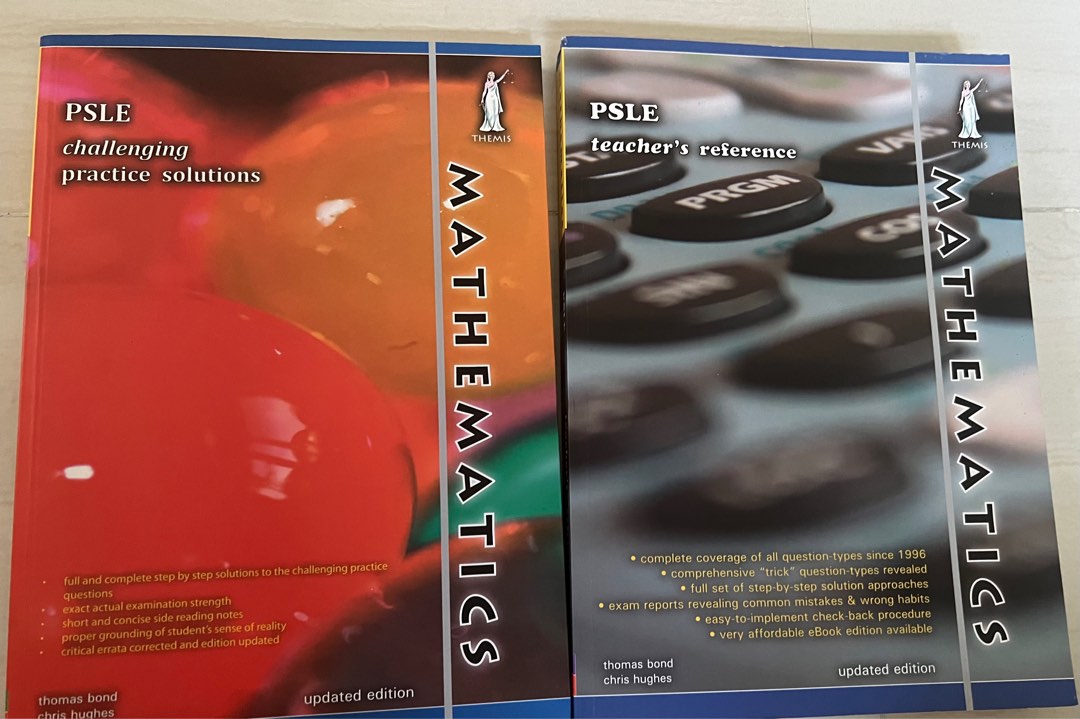 PSLE P6 Maths guides , Hobbies & Toys, Books & Magazines, Assessment ...