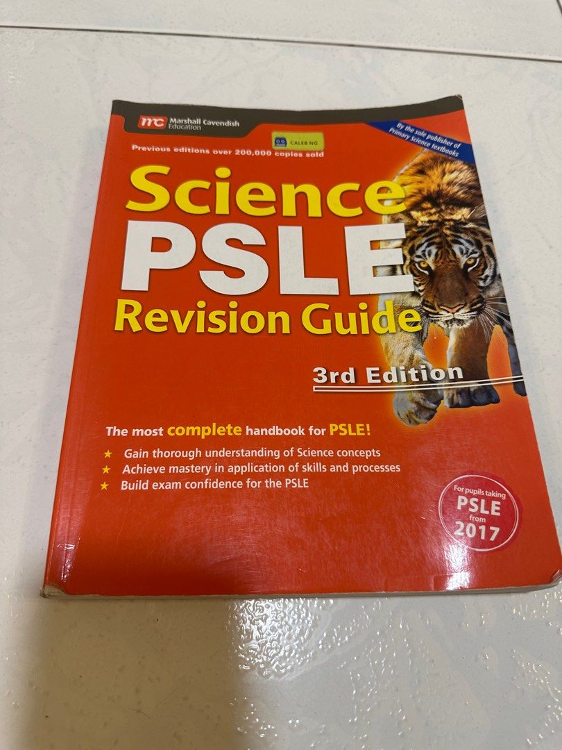 PSLE Science Revision Guide, Hobbies & Toys, Books & Magazines, Textbooks on Carousell