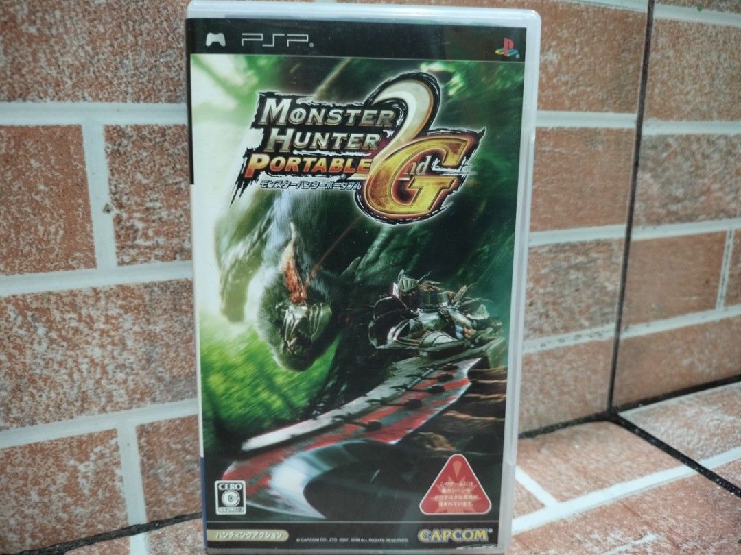 psp umd game Monster hunter, Video Gaming, Video Games, PlayStation on ...