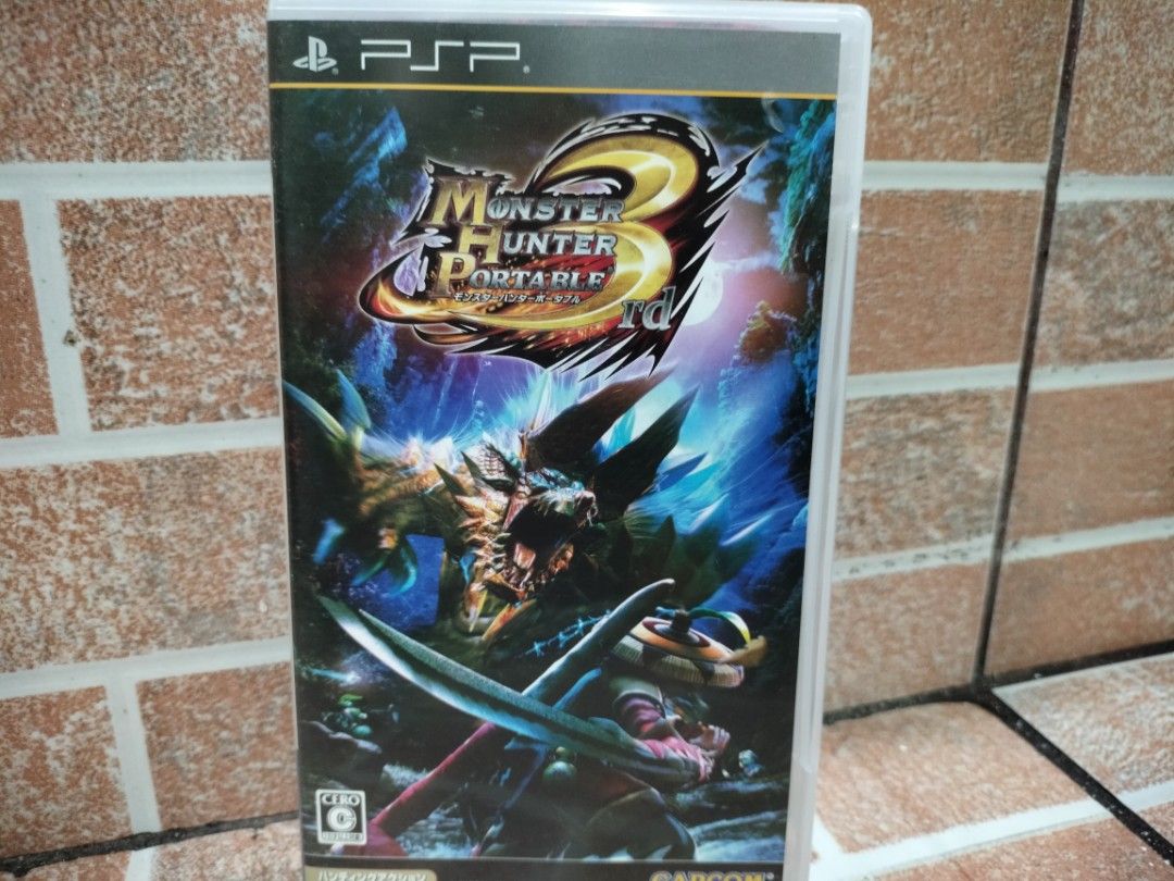 psp umd game Monster hunter 3, Video Gaming, Video Games, PlayStation ...