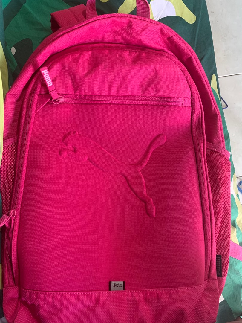 PUMA PINK BACKPACK, Women's Fashion, Bags & Wallets, Backpacks on Carousell