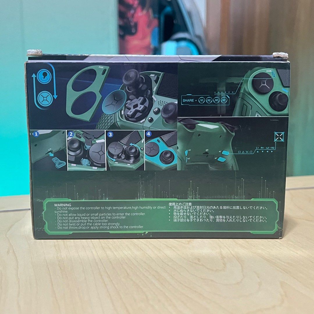 Wireless Q300 controller for ps4/IOS/Android/PC, Video Gaming, Gaming ...