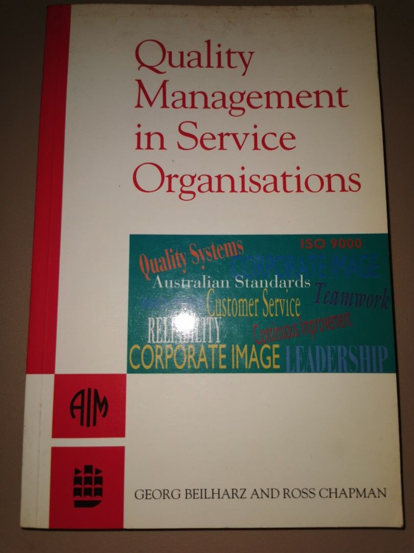 Quality management in service organisations, Hobbies & Toys, Books ...