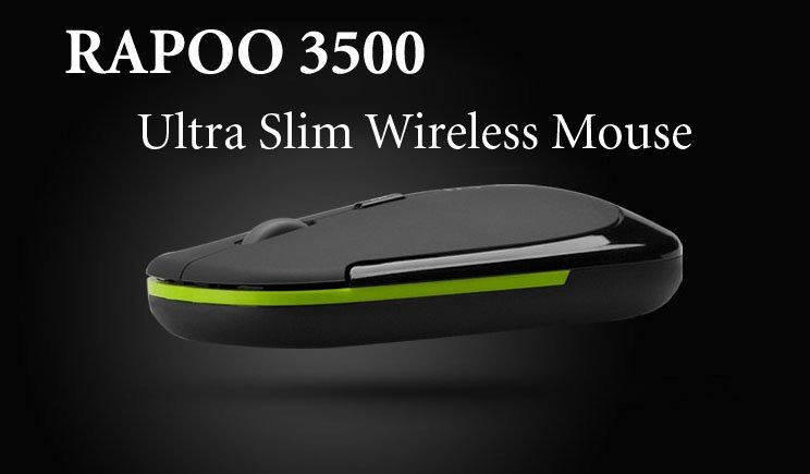 Rapoo Mouse 3500 Ultra Slim 2.4GHz, Computers & Tech, Parts ...