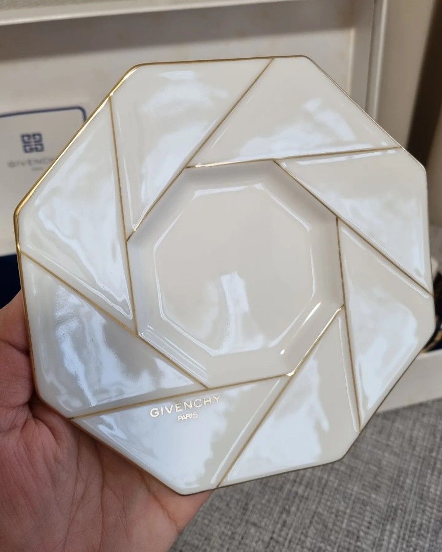Rare Givenchy Octagon Gold Line Tea Cup Sets, Furniture & Home Living ...