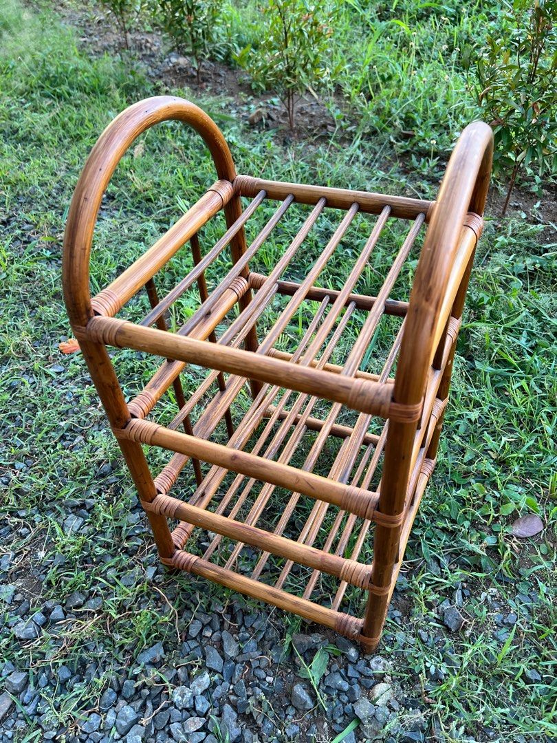 rattan shoe rack, Furniture & Home Living, Home Decor, Other Home Decor ...