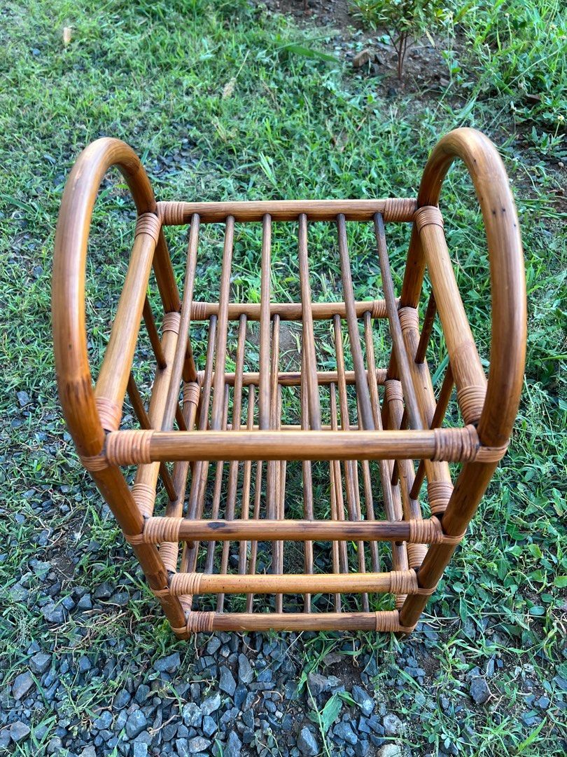 rattan shoe rack, Furniture & Home Living, Home Decor, Other Home Decor ...