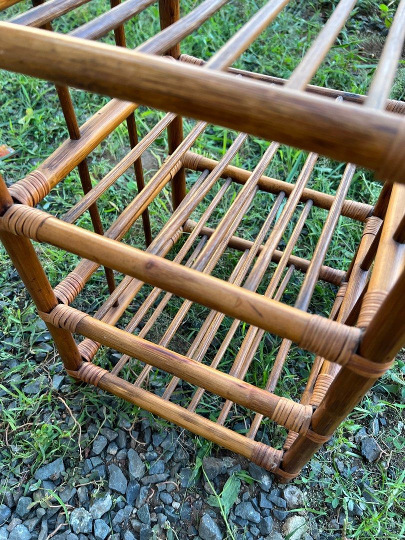 rattan shoe rack, Furniture & Home Living, Home Decor, Other Home Decor ...