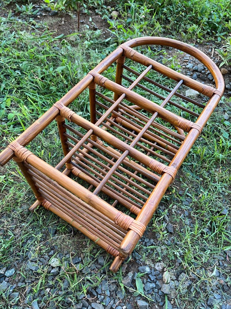 rattan shoe rack, Furniture & Home Living, Home Decor, Other Home Decor ...