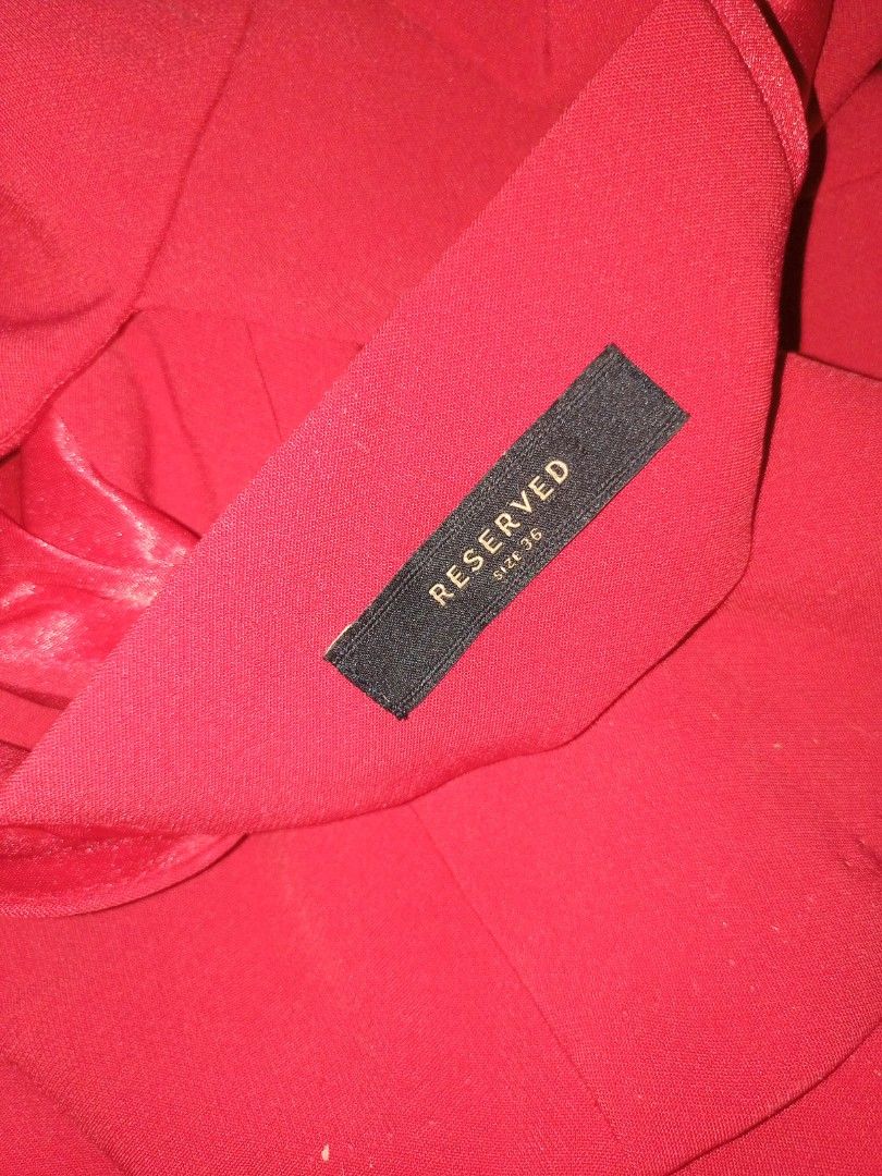 Red Dress Brand: Reserved, Women's Fashion, Dresses & Sets, Dresses on ...