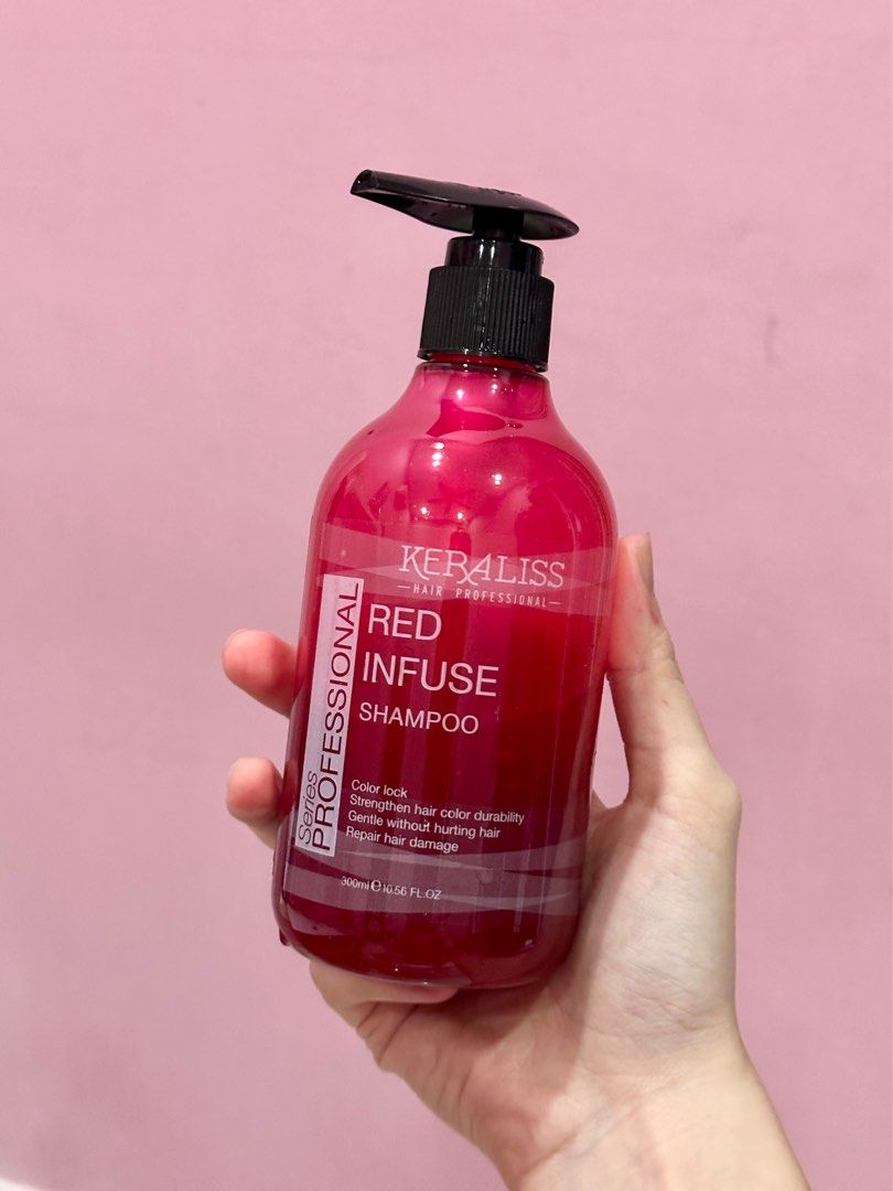 Red infuse shampoo, Beauty & Personal Care, Hair on Carousell
