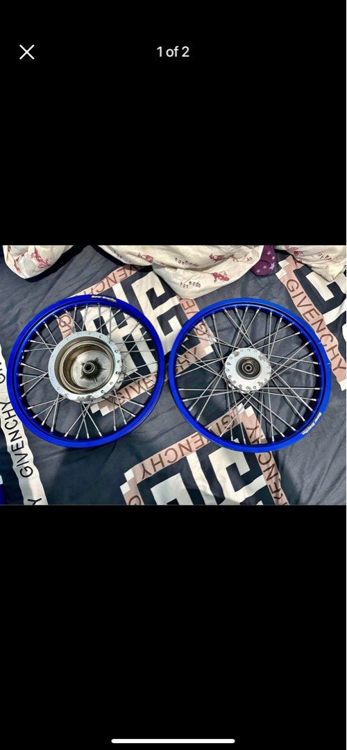 Rim Set SDR 1.2 1.4 Super Blue, Car Parts & Accessories, Mags and Tires ...