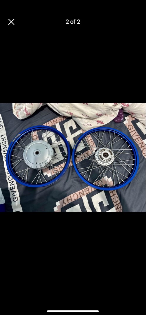 Rim Set SDR 1.2 1.4 Super Blue, Car Parts & Accessories, Mags and Tires ...