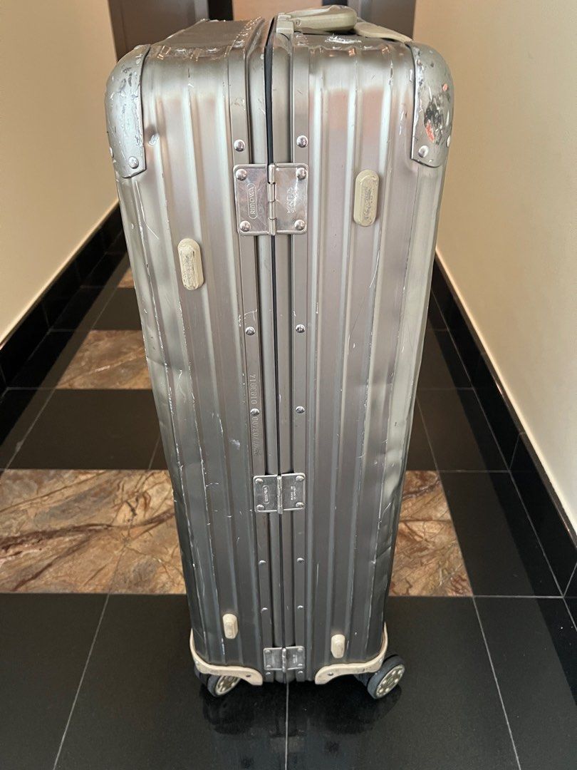 Rimowa Titanium Check In 82L, Hobbies & Toys, Travel, Luggage on Carousell