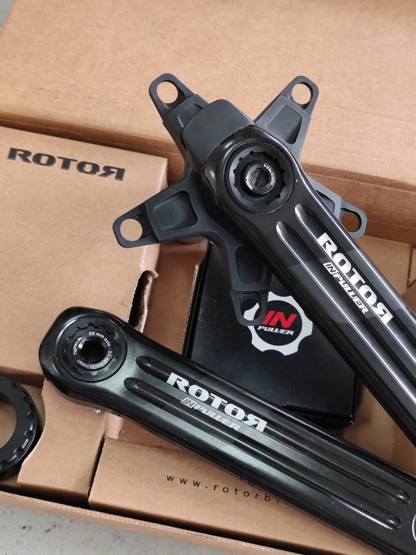 Rotor Inpower V3 powermeter crank set, Sports Equipment, Bicycles ...