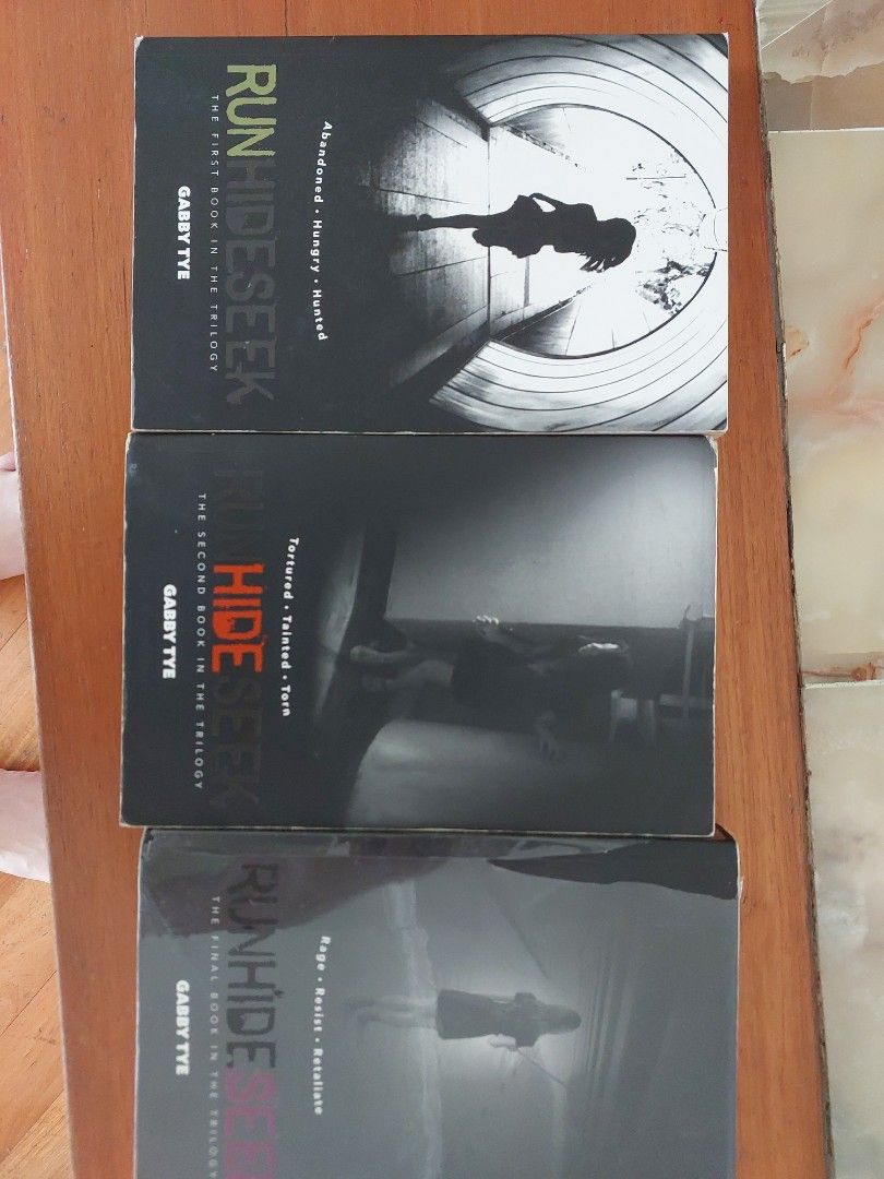 Run hide seek trilogy by Gabby tye, Hobbies & Toys, Books & Magazines, Fiction & Non-Fiction on ...