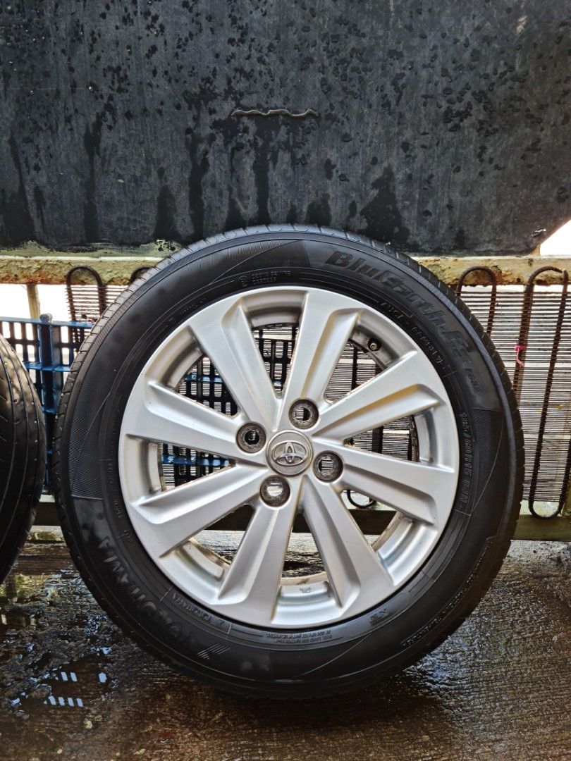 Rush Toyota Vios OEM Mags and Tires, Car Parts & Accessories, Mags and ...