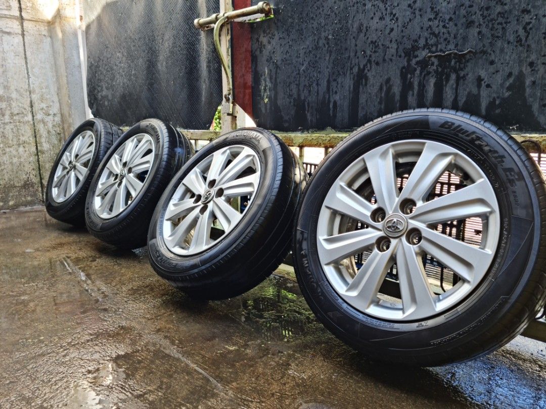 Rush Toyota Vios OEM Mags and Tires, Car Parts & Accessories, Mags and ...