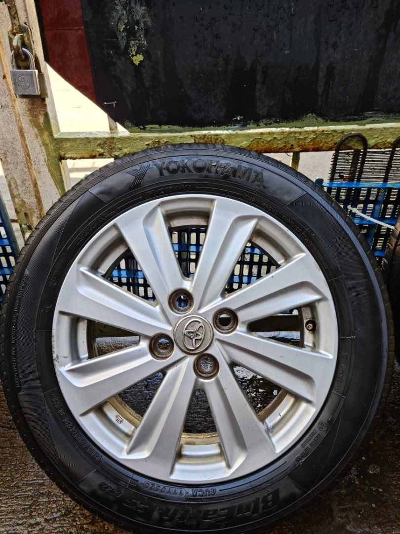 Rush Toyota Vios OEM Mags and Tires, Car Parts & Accessories, Mags and ...