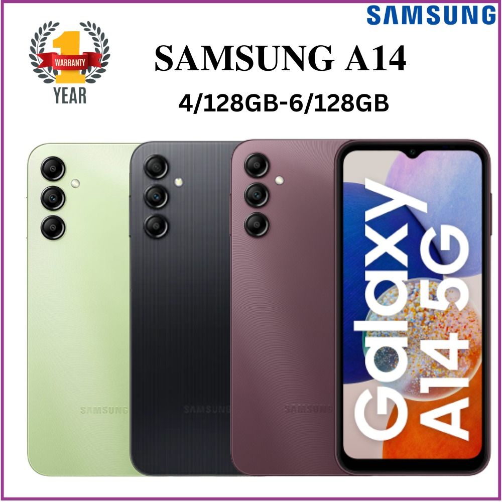 Samsung Galaxy A14 5G Black 128GB, Mobile Phones & Gadgets, Mobile ...