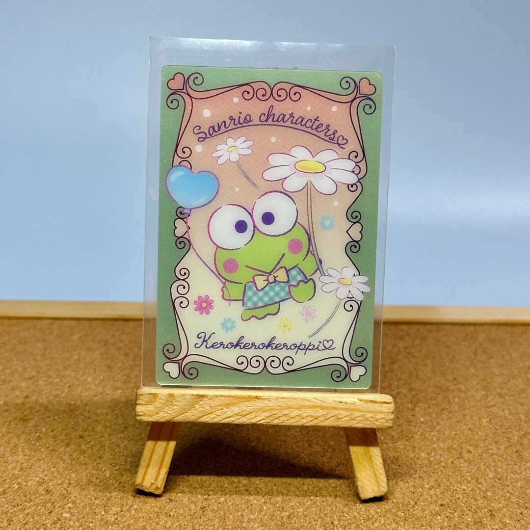 Sanrio Kerokerokeroppi/Keroppi Wafer Card - Php 100, Hobbies & Toys ...